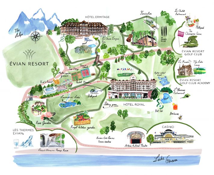 Evian Resort: A few days on Lake Geneva – Mensos Concierge